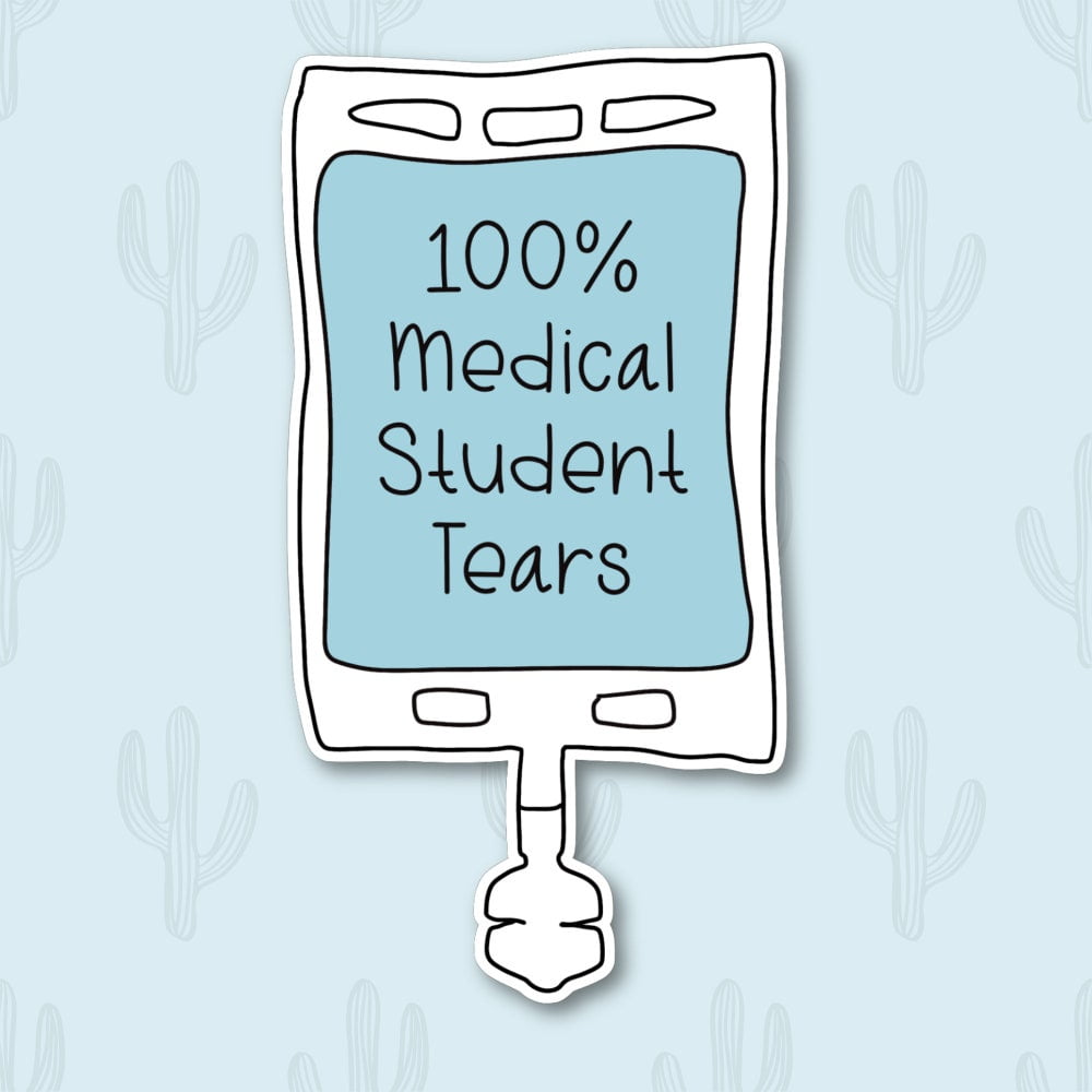 Medical School Sticker, Future Doctor Sticker, Med Student Stickers ...