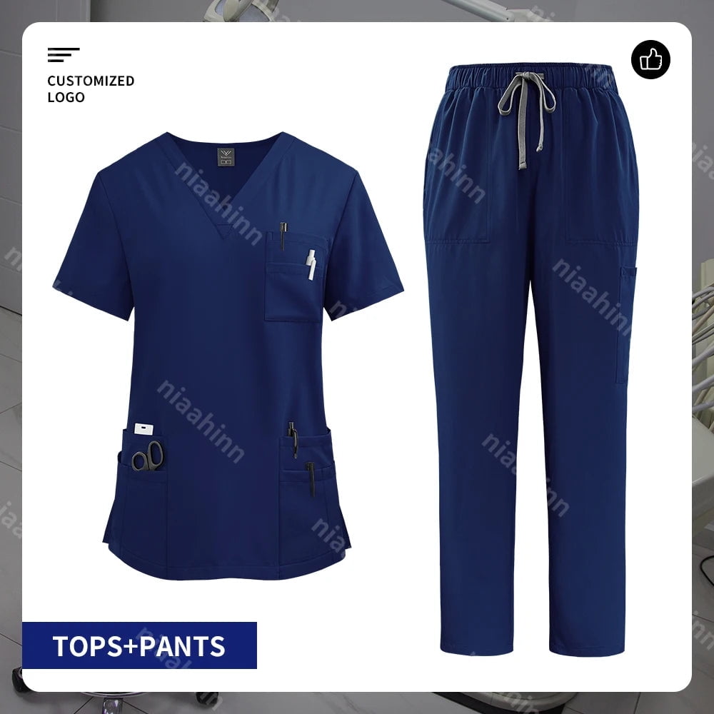 Medical Scrub Sets With Customizable Logo - Walmart.com