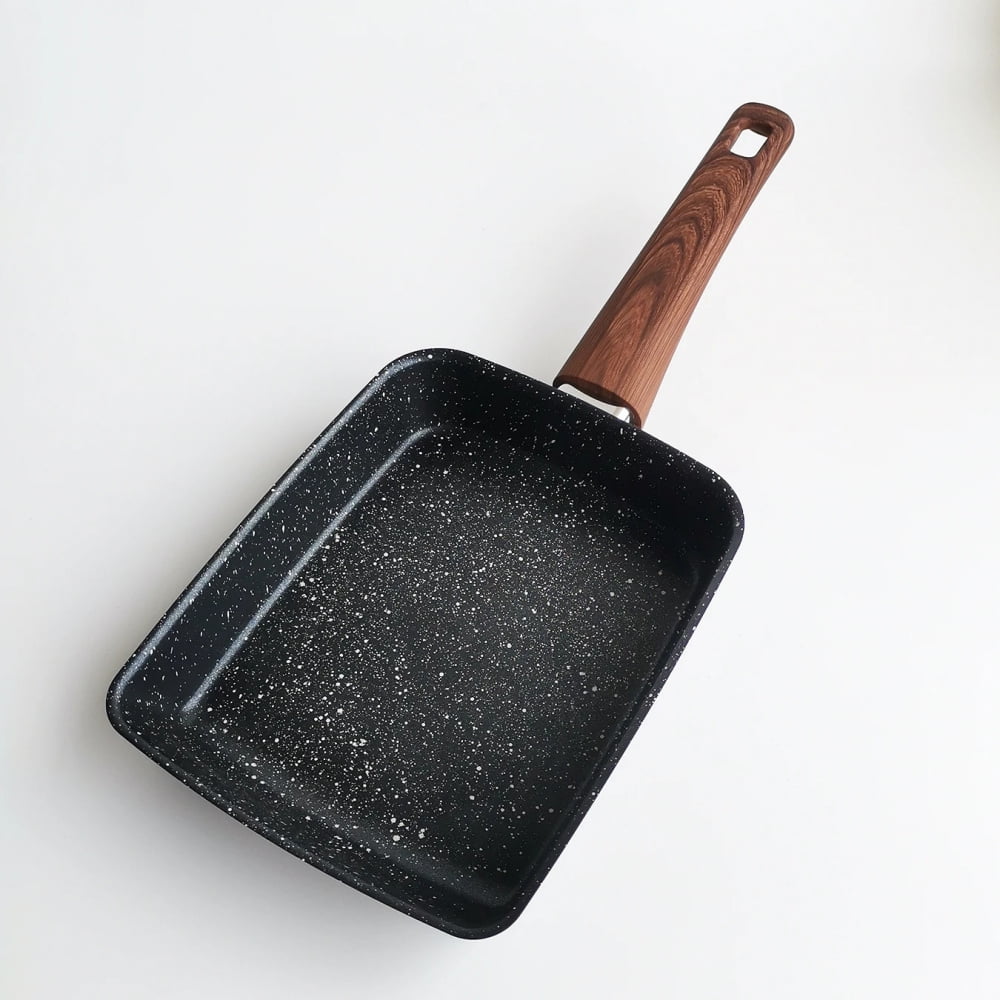 Medical Stone Cast Iron Japanese Oko Cooking Pot Rectangular Pot ...