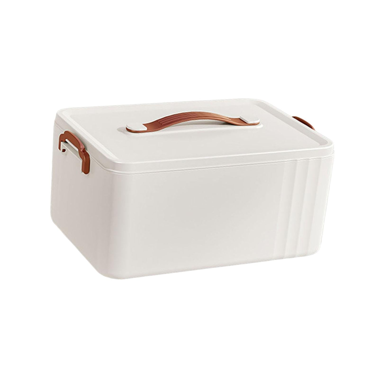 Medical Storage Case Emergency Organizer Portable Box with Sturdy PP ...