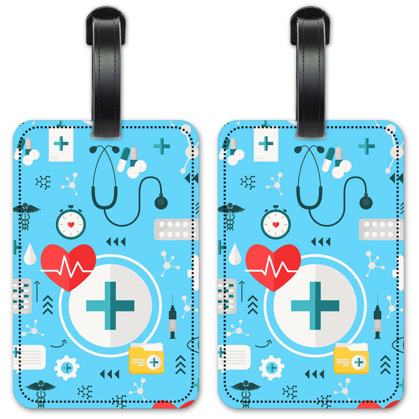 Medical Supplies - Luggage ID Tags / Suitcase Identification Cards ...