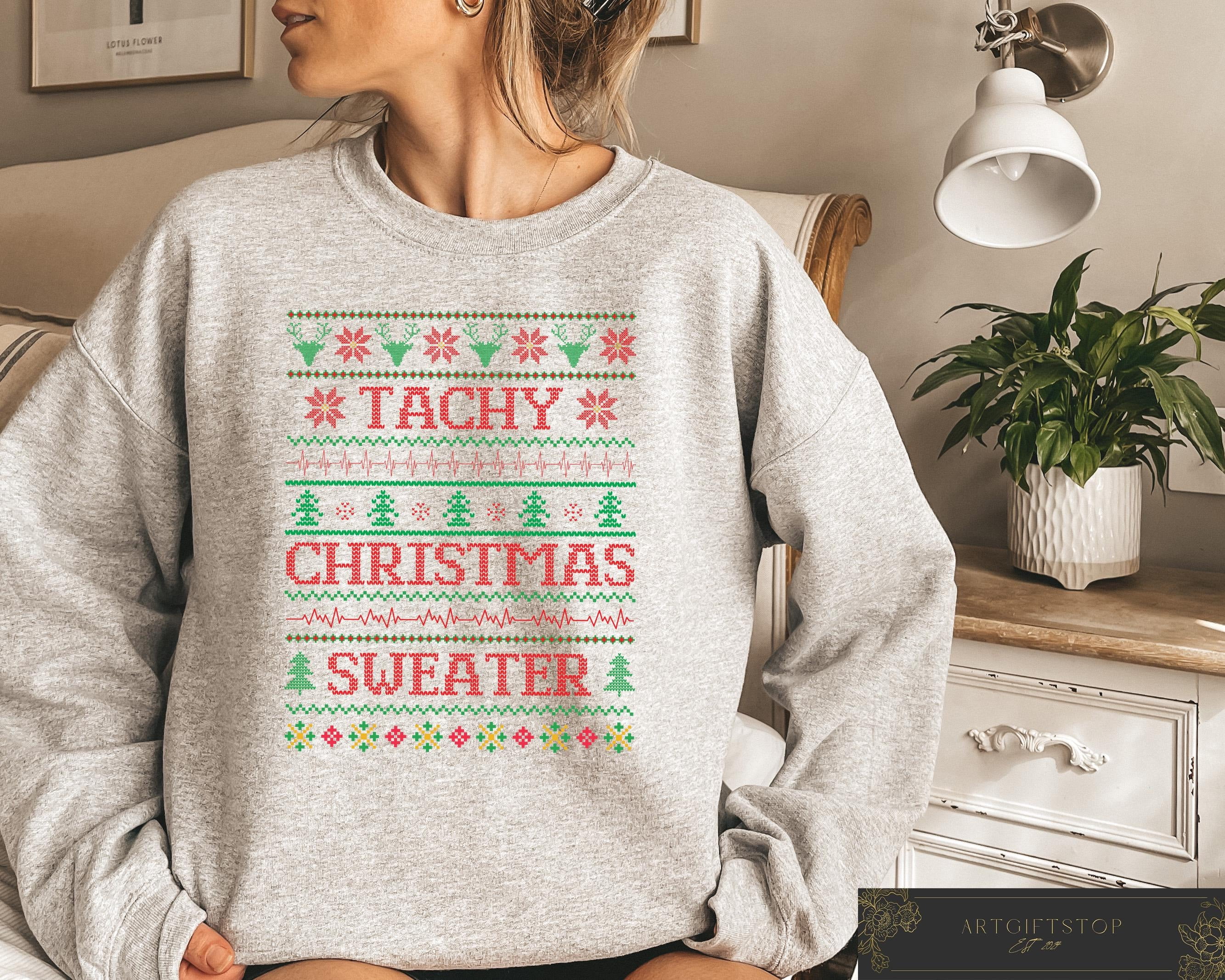 Medical Surgical Telemetry RN Ugly Christmas Sweater, Nurse Tele Tech ...