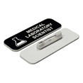 Medical laboratory scientist 1 x 3" Name Tag/Badge, Black, (3 Pack ...