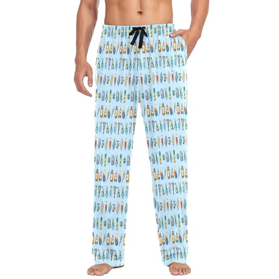 Medical seamless pattern design(2) Men's Breathable Pajama Pant (Same ...