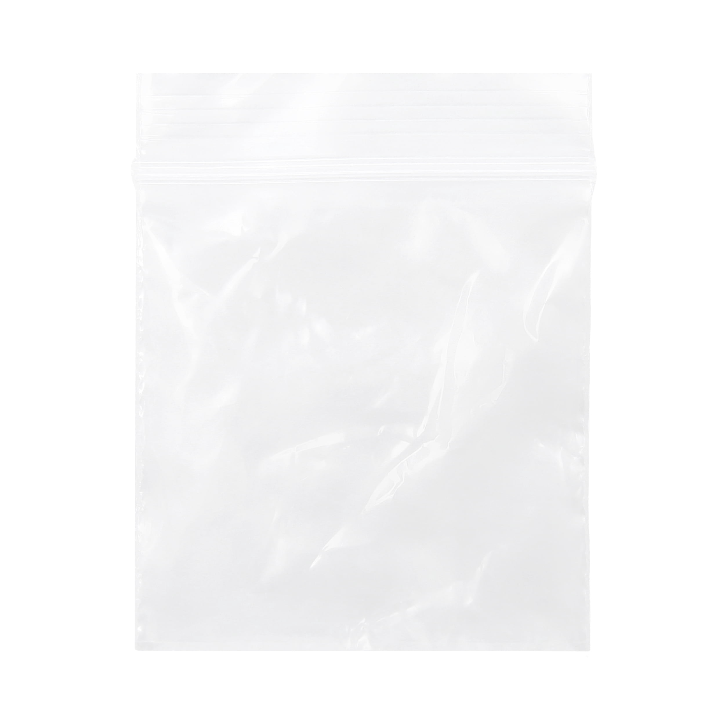 MedicalMartByMail Clear Resealable Lightweight Sturdy Poly Bags, 2" x 2 ...