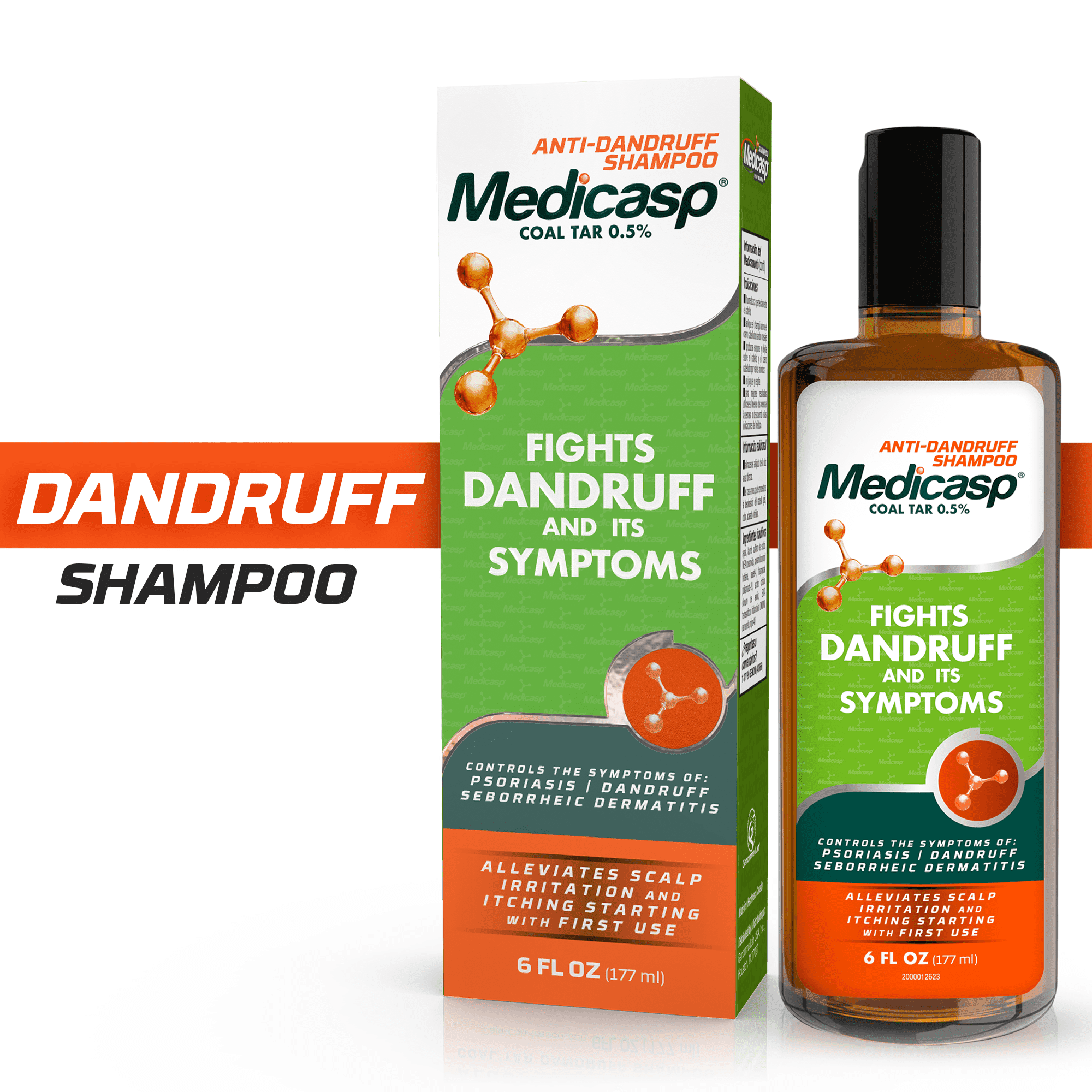 Medicasp Medicated Relief Shampoo for Scalp Itching & Dandruff ...