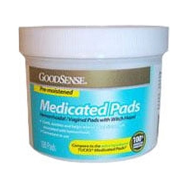 Medicated Pads Canister (100 Count) - Walmart.com