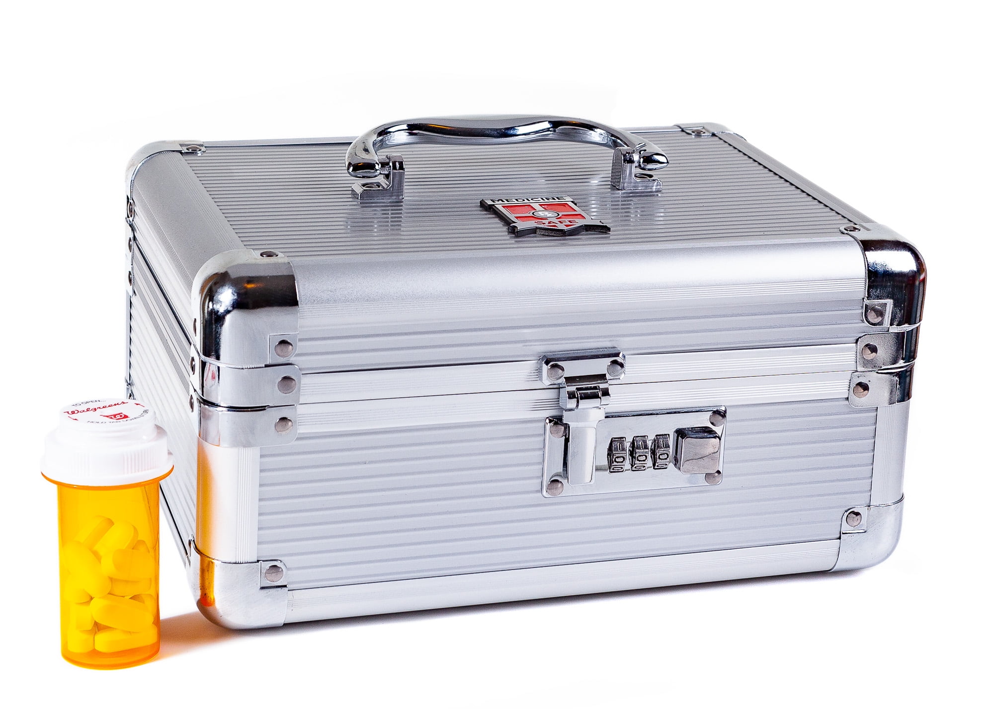 Portable Medicine Locking Carrier - Medium Medication Carrying Case ...