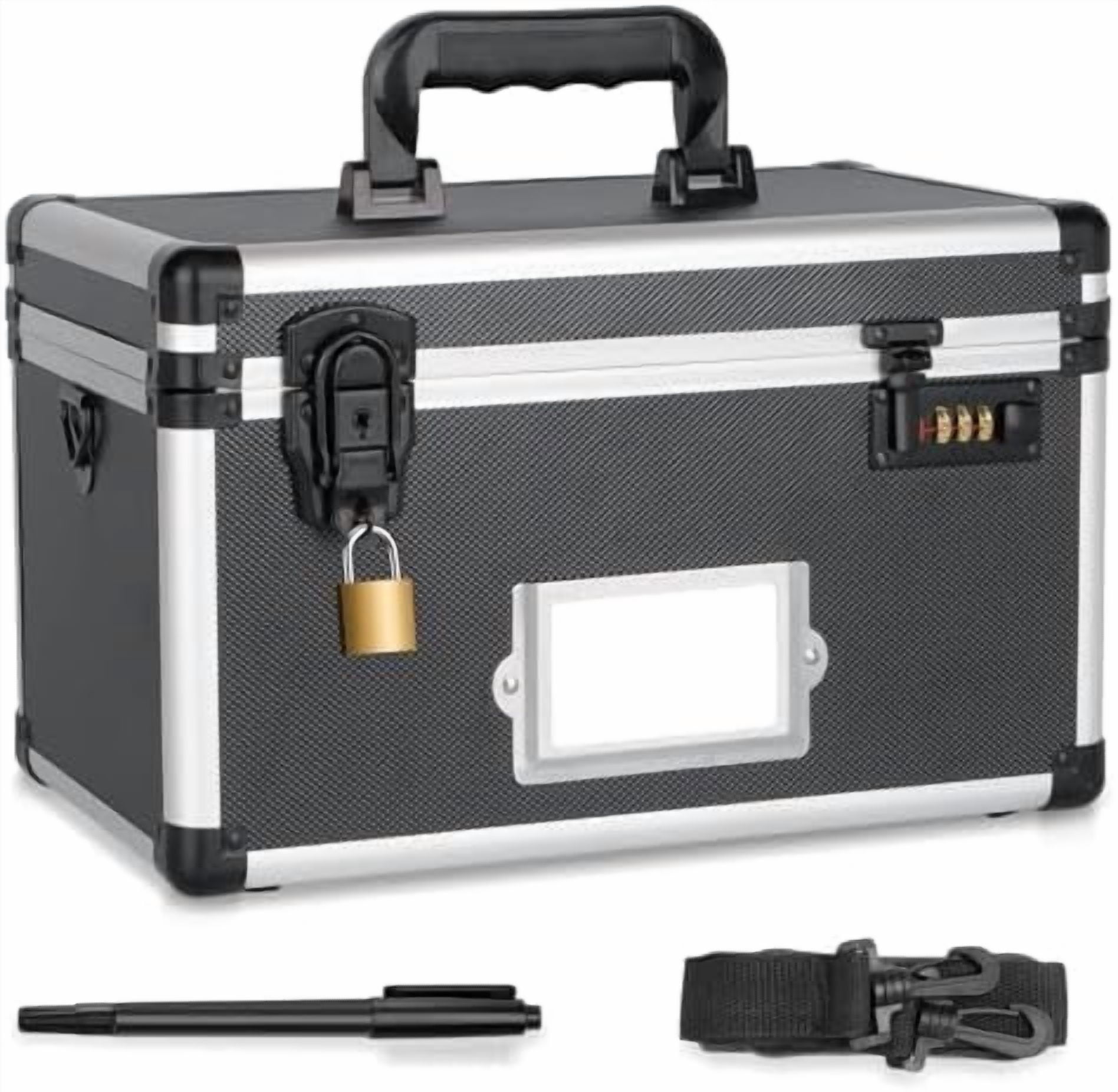 Medication Lock , Lockable Storage with Dual Locks (Combination ...