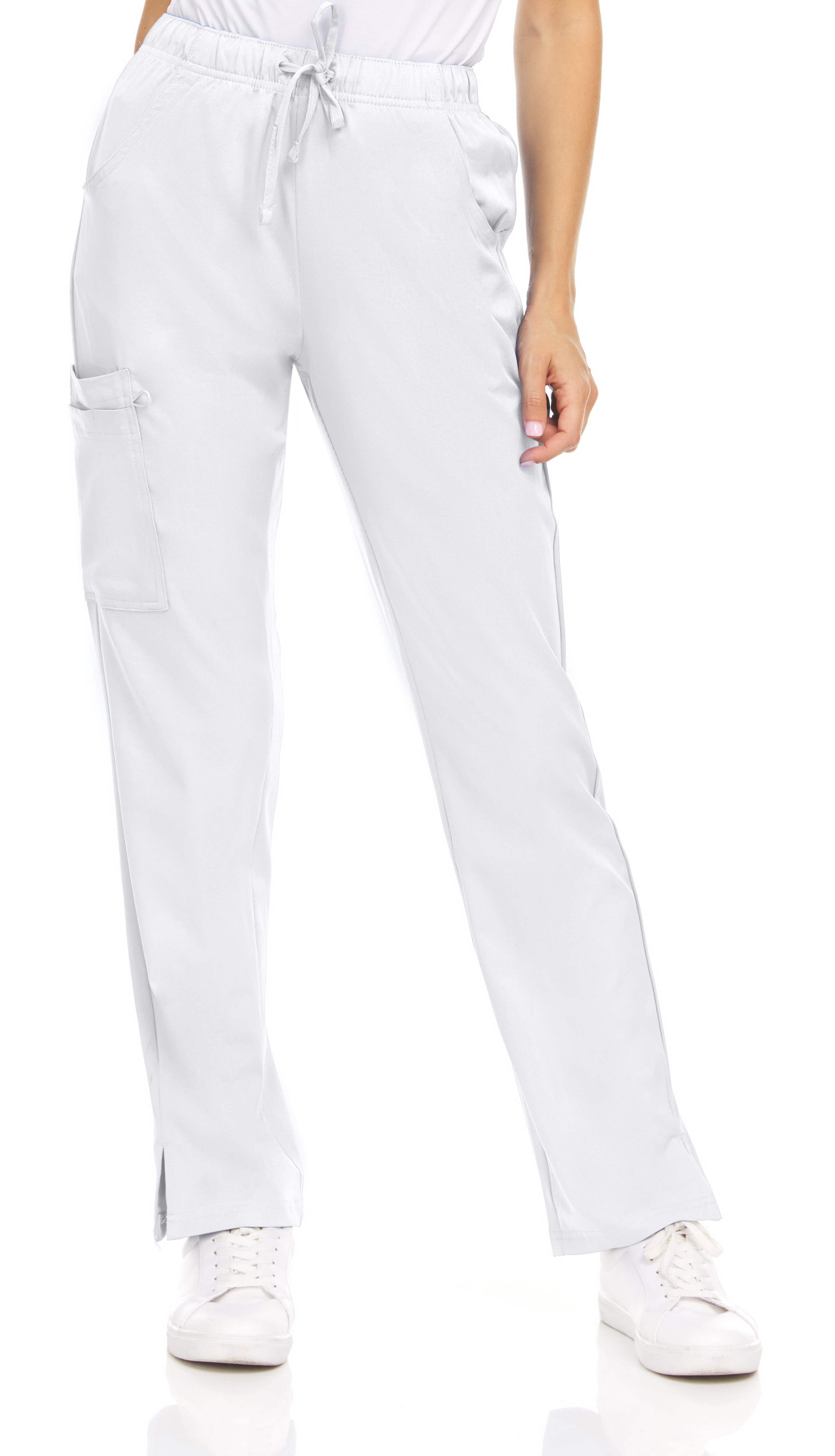 Medichic Mini Marilyn Joelle Elastic Drawstring Cargo Scrub Pants ...