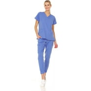 2-PACK Medgear Scrubs for Men and Women Scrubs Set Medical Uniform ...