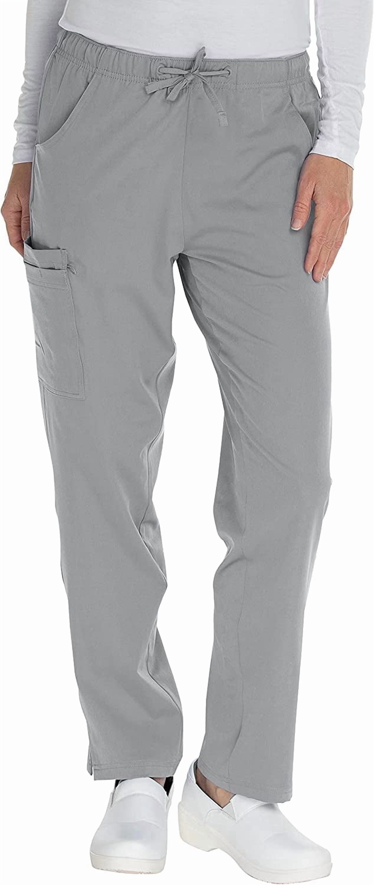 Mini Marilyn Scrubs 4-Way Stretch Straight Leg Six Pocket Pants with ...