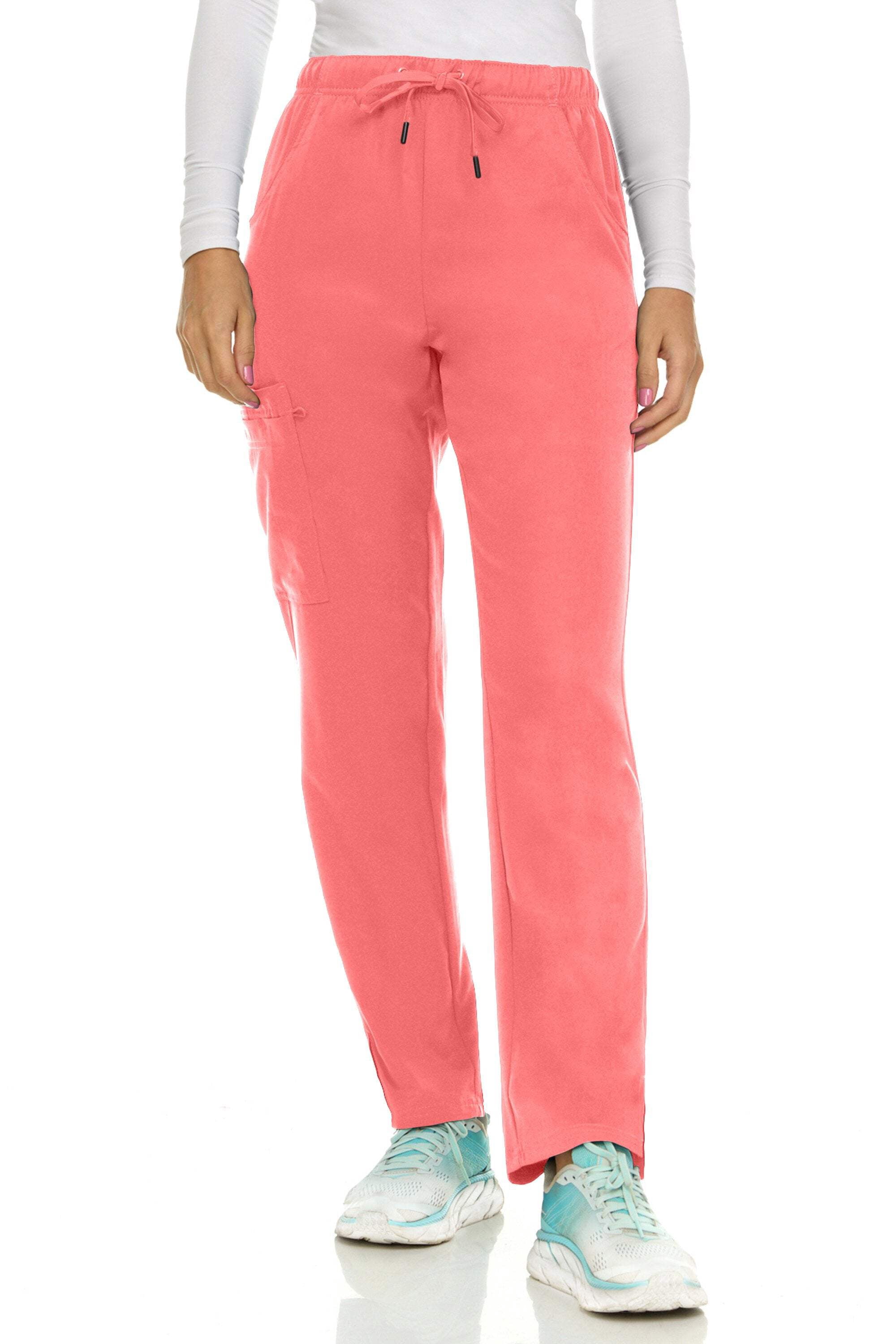 Medichic Mini Marilyn Joelle Elastic Drawstring Cargo Scrub Pants ...