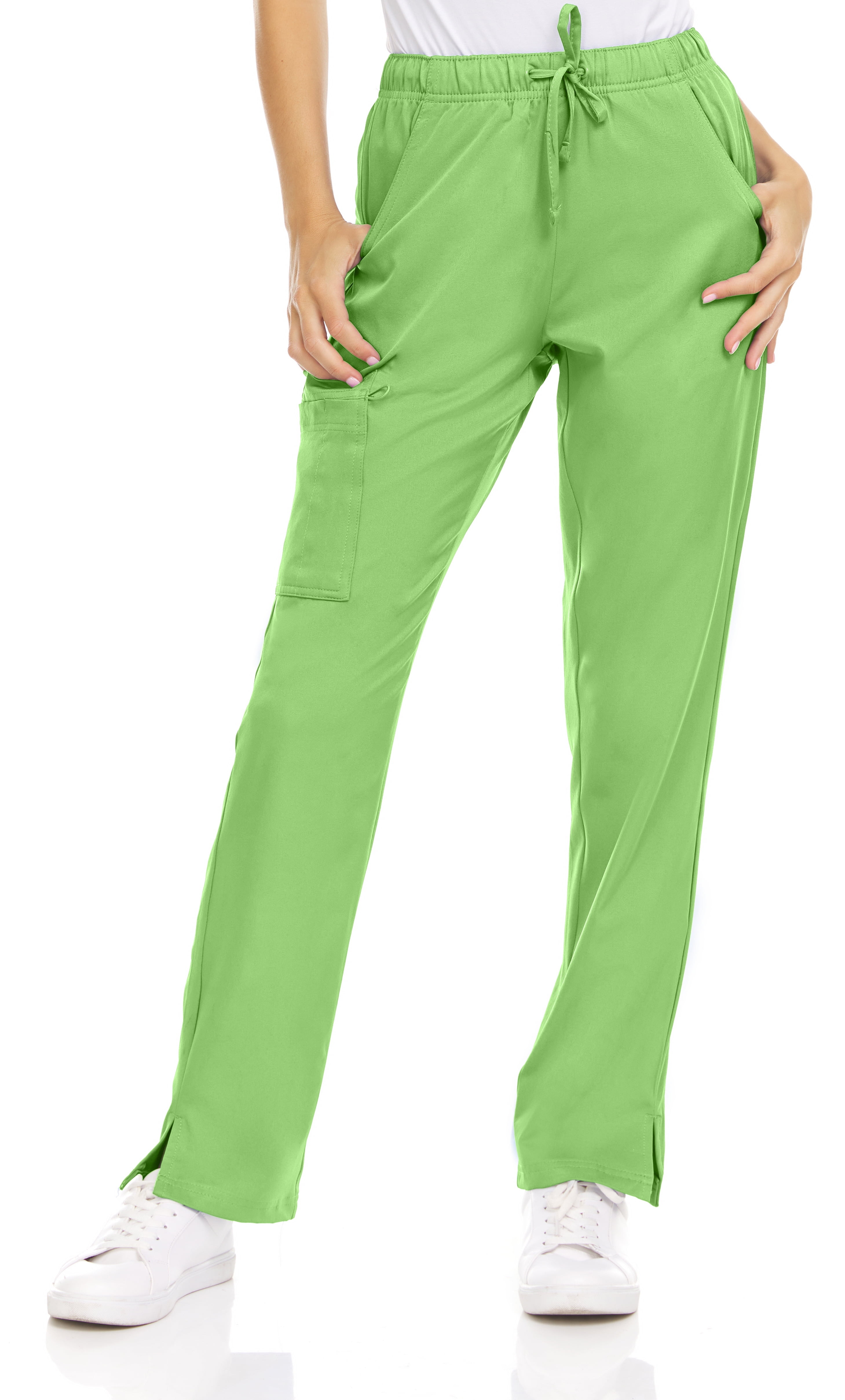 Medichic Mini Marilyn Womens Scrubs 4-Way Stretch Straight Leg Six ...