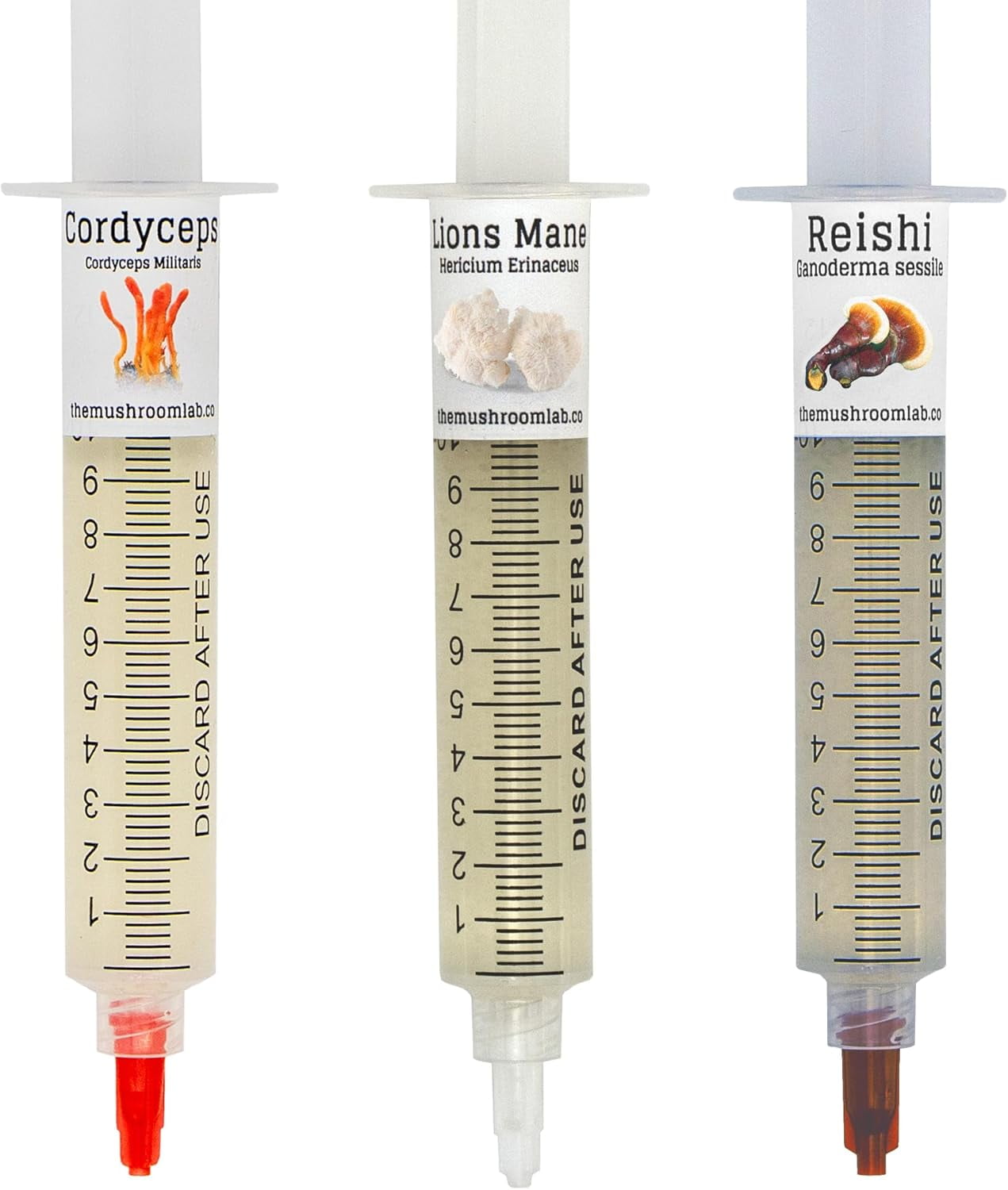 Medicinal Mushroom Liquid Culture Syringes - 3 Pack - Walmart.com