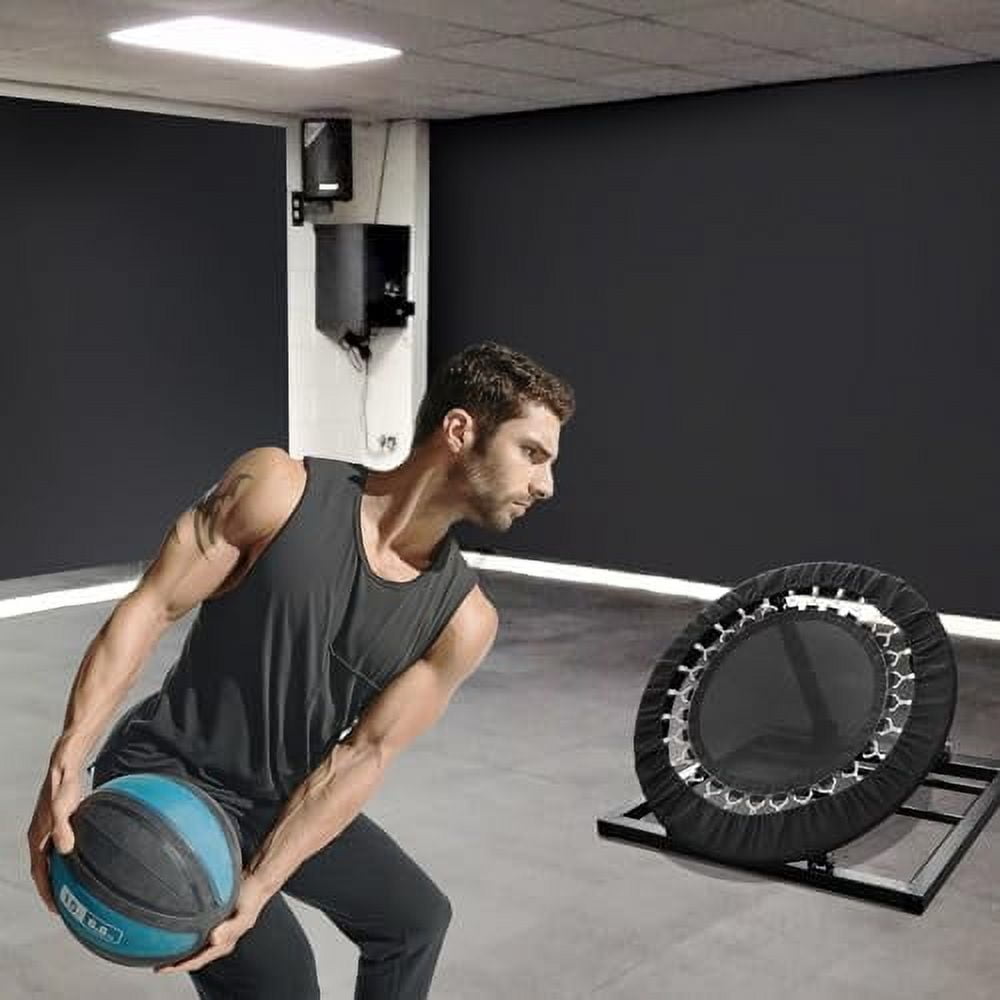 Medicine Ball Rebounder with Medicine Ball Storage for Physical Therapy ...