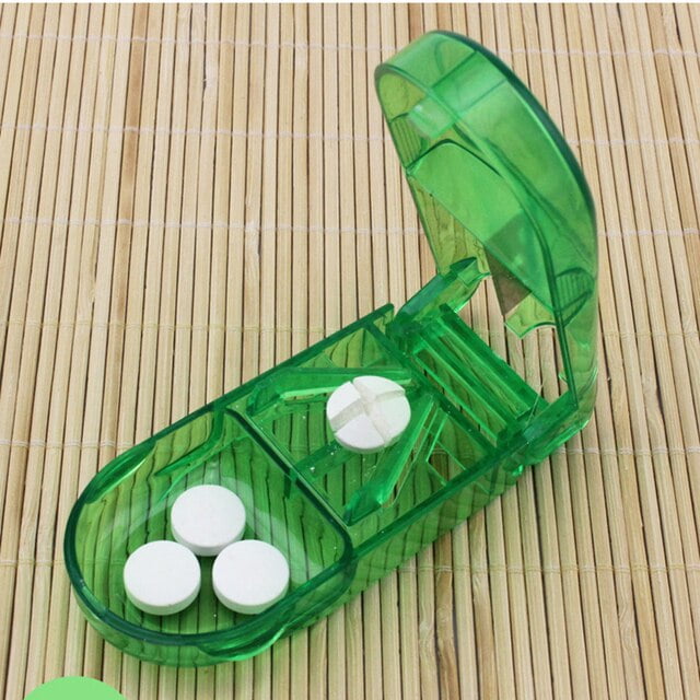 Medicine Box Pill Caplets Medicine Dose Tablet Cutter Splitter Divide ...