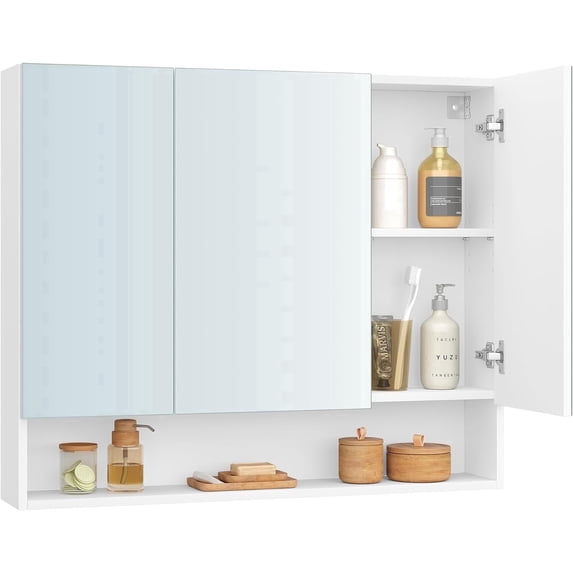 Medicine Cabinet Mirror, Bathroom Mirror with Storage, Bathroom Mirror ...