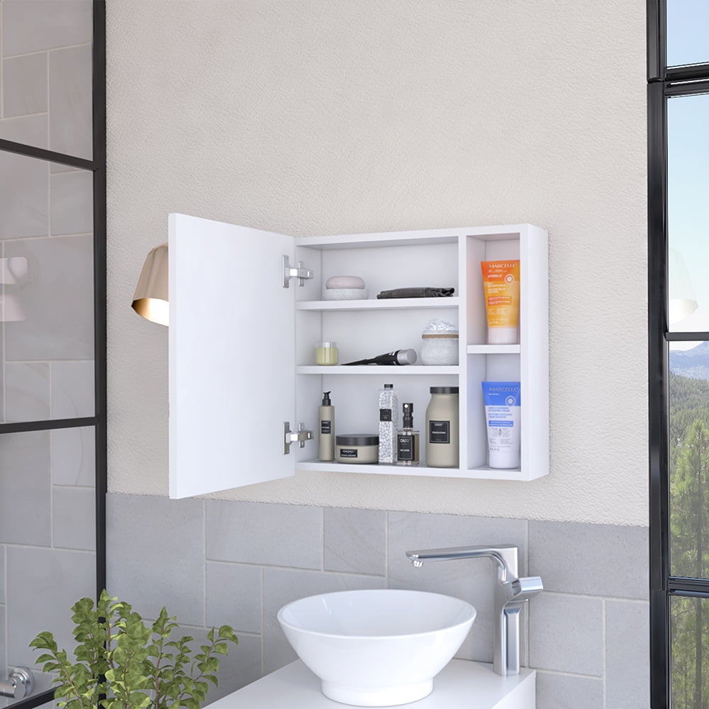 Medicine Cabinet Viking Three Internal Shelves Single Door Two External ...