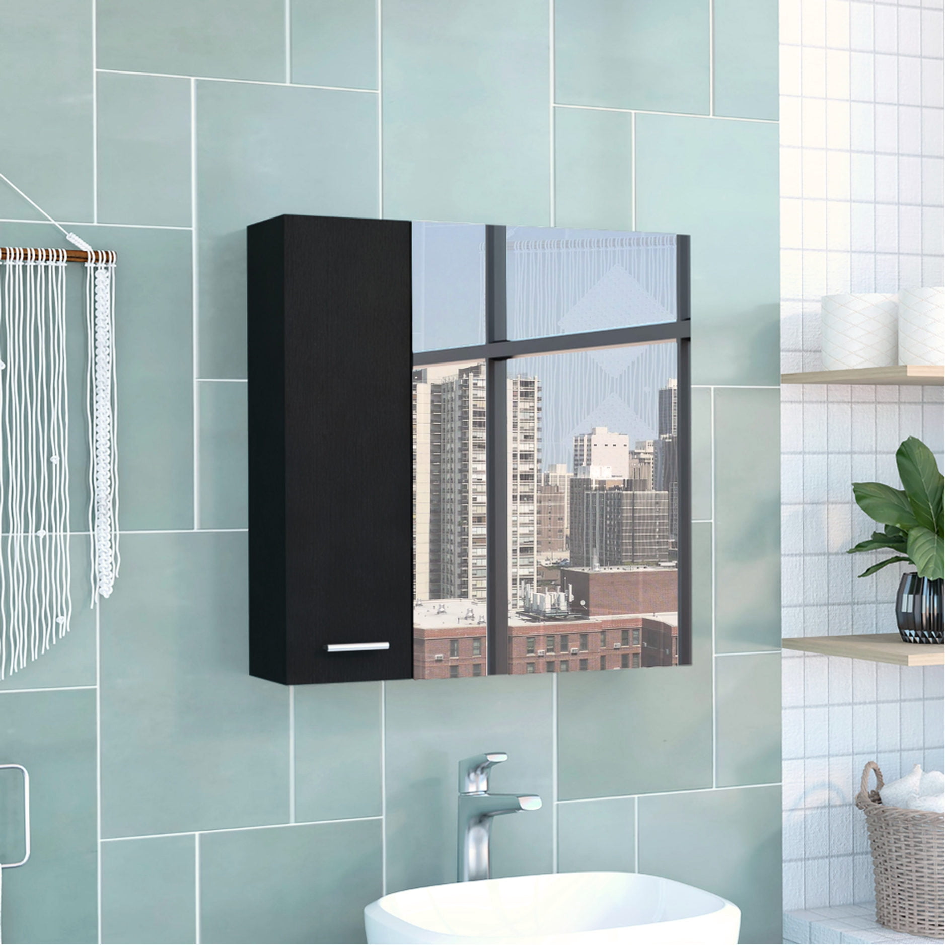 Medicine Cabinet with Double Doors and Mirror | Perfect for Home ...