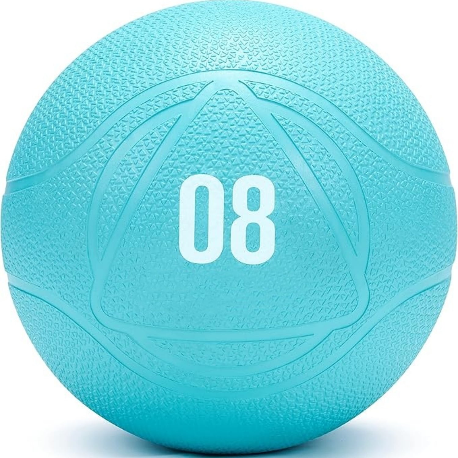 Medicine Exercise Ball - Commercial Grade Virgin Rubber Shell, Easy ...