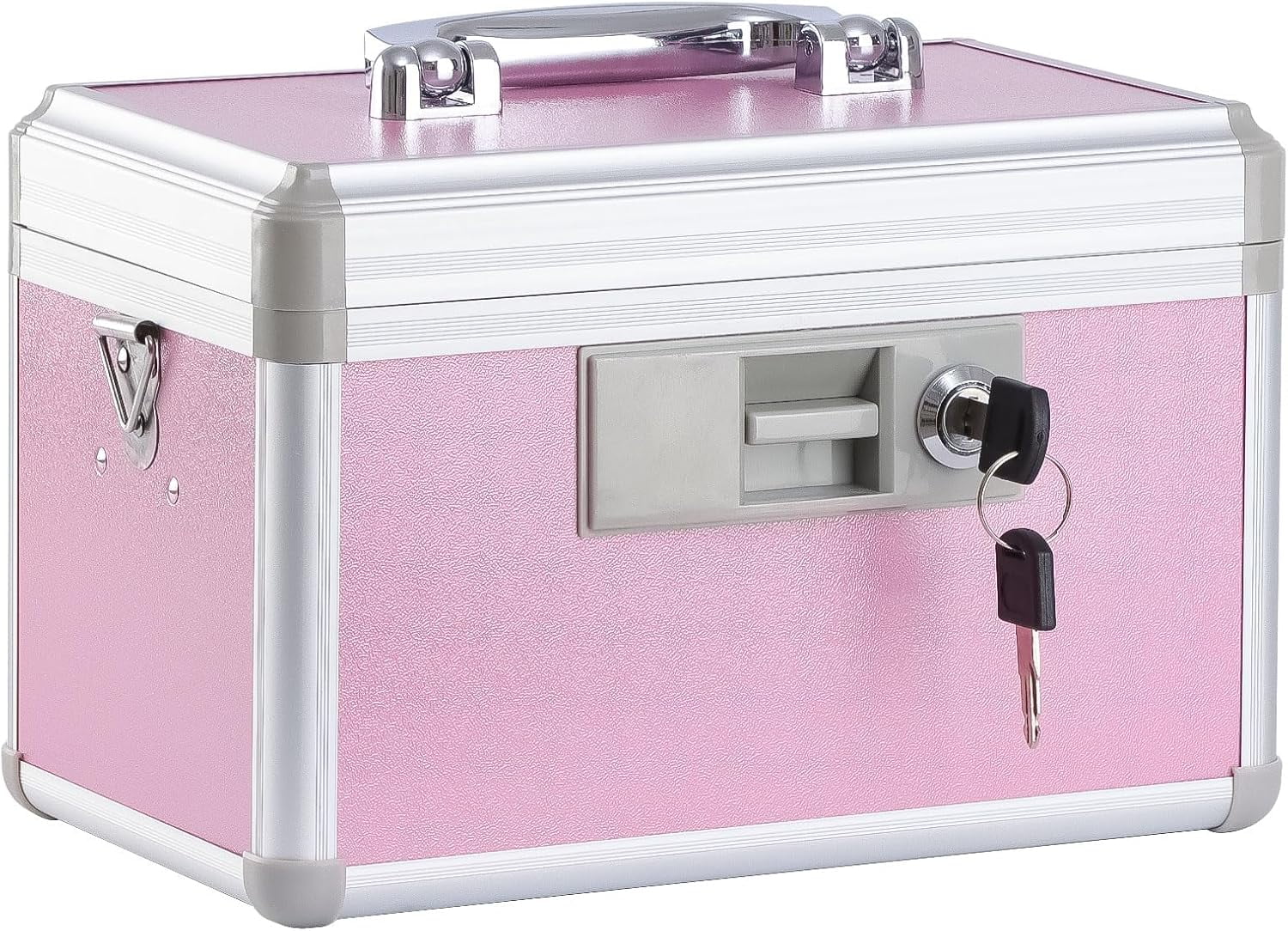 Medicine Lock Box,First Aid Safe Medication Storage Box,Layered ...