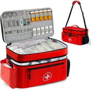 First Aid Box First Aid Kit Medical Box with Removable Tray and Handle ...