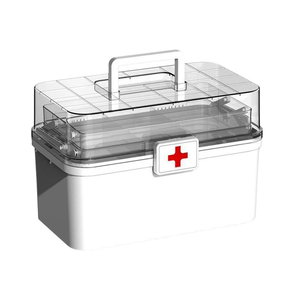 Medicine Stge Box Portable Medication Stge Large-acity lti-Layer Box ...