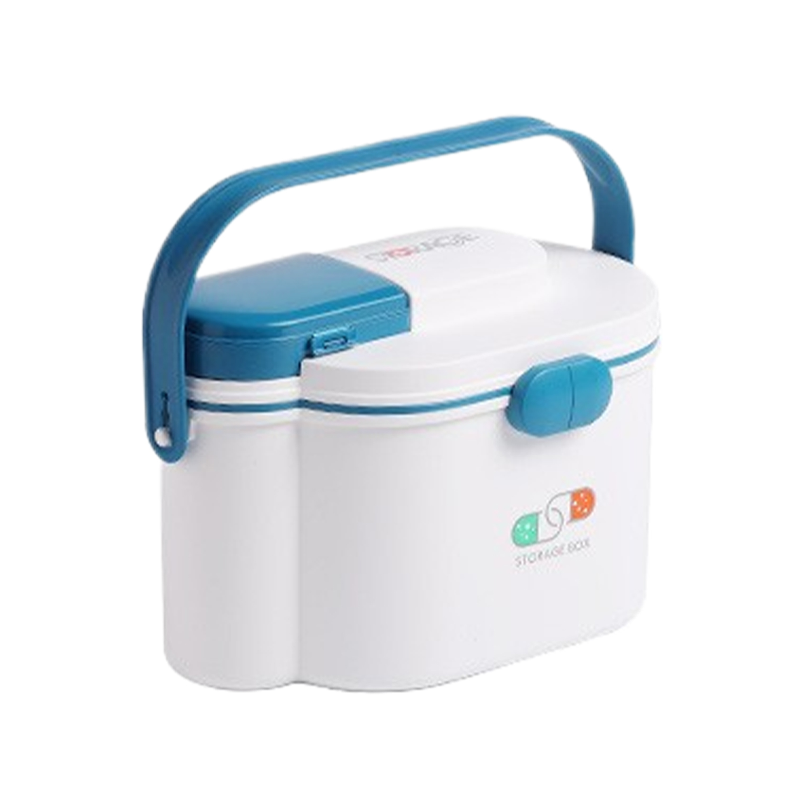 Medicine Storage Box | 2-layer Medication Organizer | Large Space ...