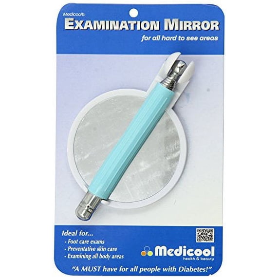 Medicool Diabetic Foot Inspection Mirror for Preventative Skin Care ...