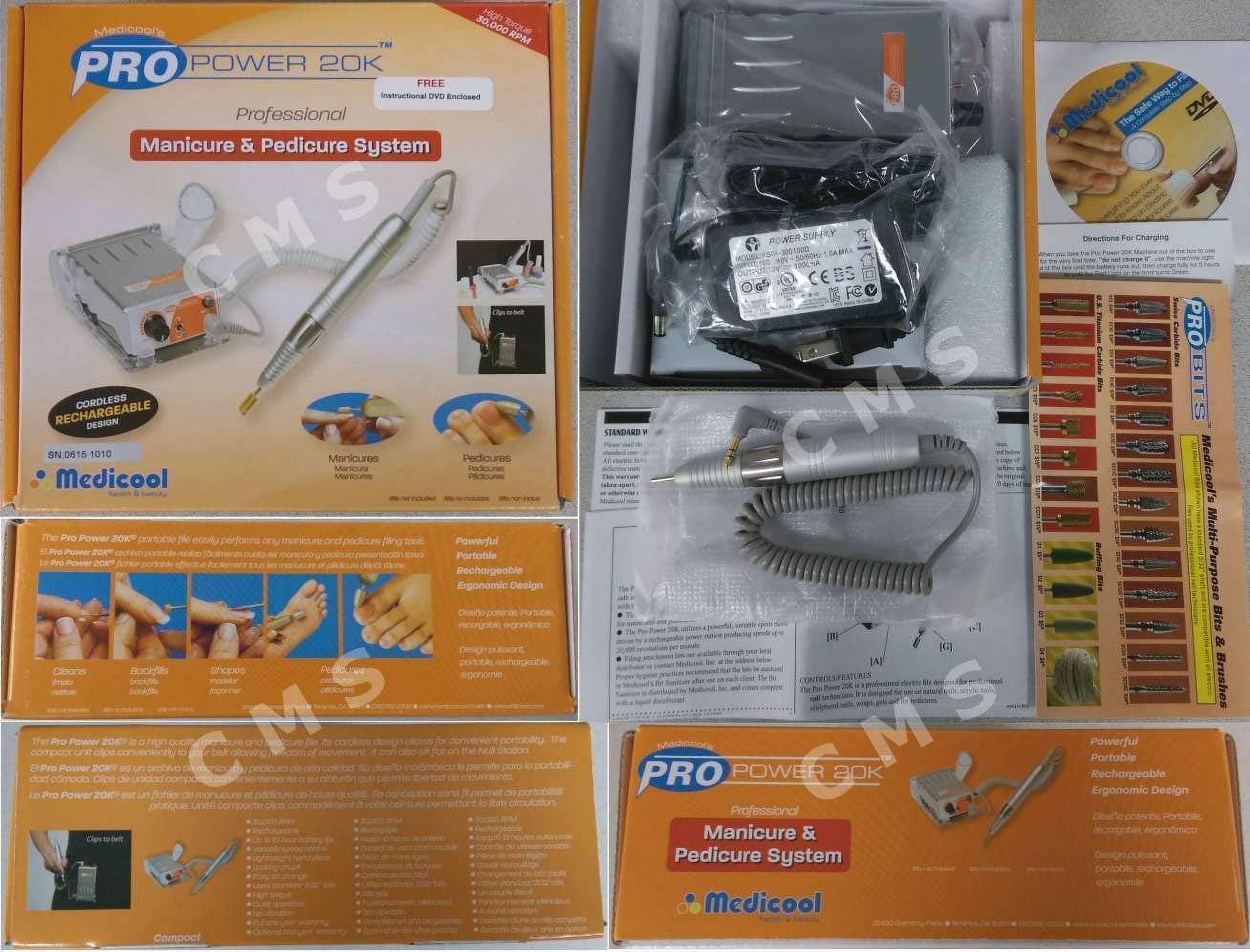 Medicool Pro Power 20k Professional Electric File - Walmart.com