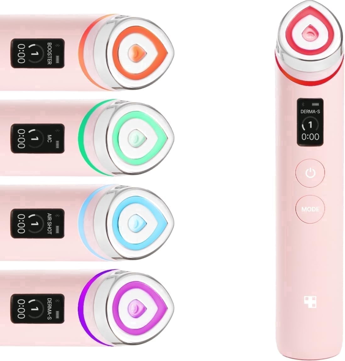 medicube Booster Pro | 6-in-1 Real Glass Glow Beauty Massager | for ...