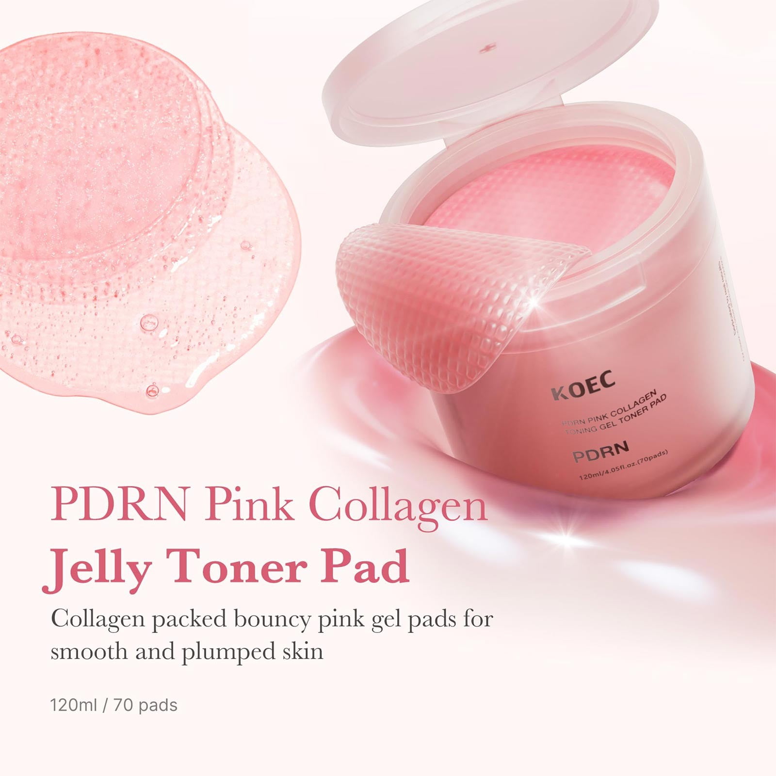 Medicube Collagen Jelly Revitalizing Sheet Mask With Peptides – Hydrating, Firming, 10,000 PDRN ...