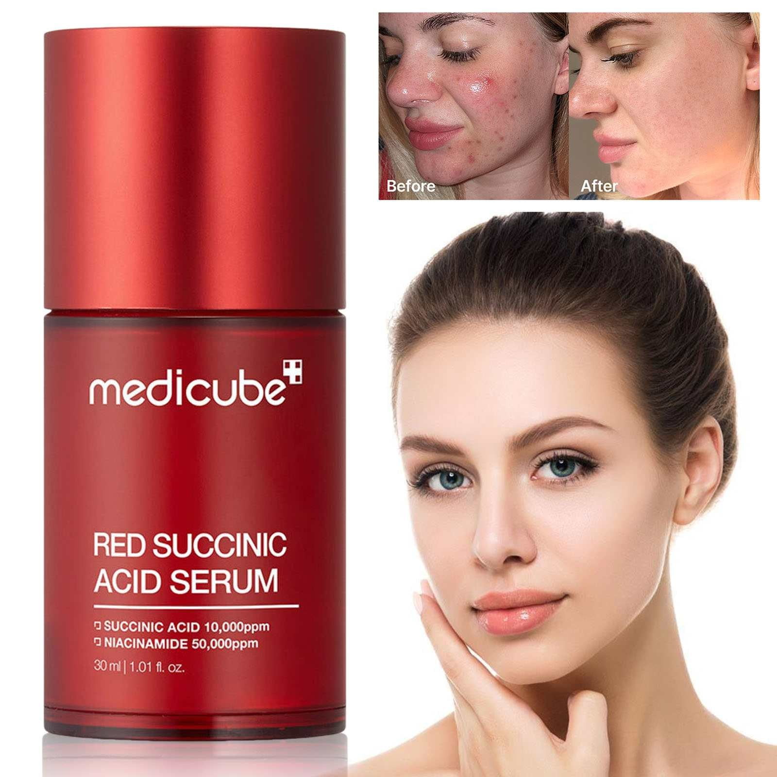 Medicube Red Succinic Collagen Exosome Shot – Liquid Skin Booster ...