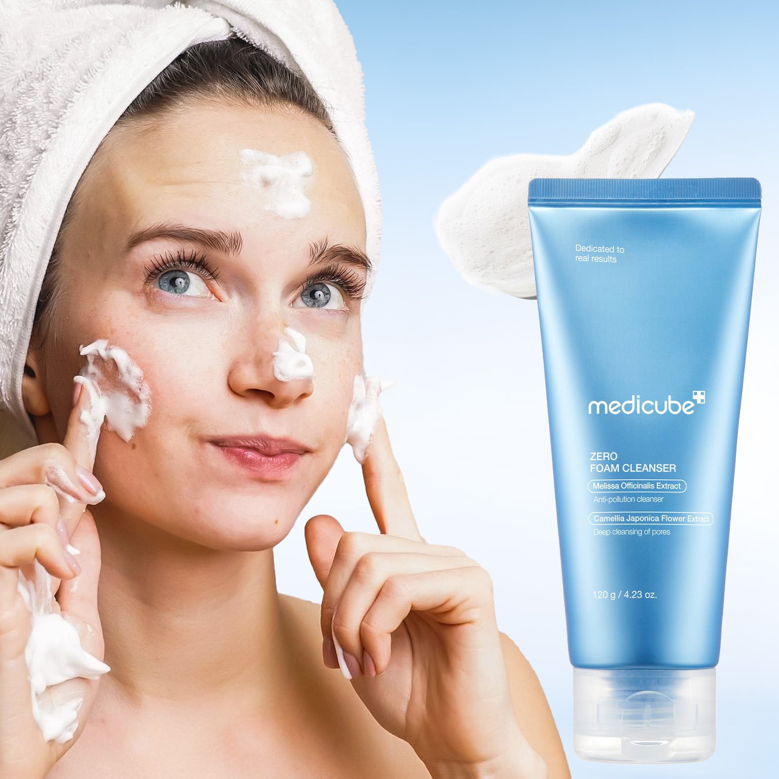Medicube Zero Pore Pad,Korean Face Wash,Medicube Vitamin C,Foam Cleanser for Sensitive Skin ...