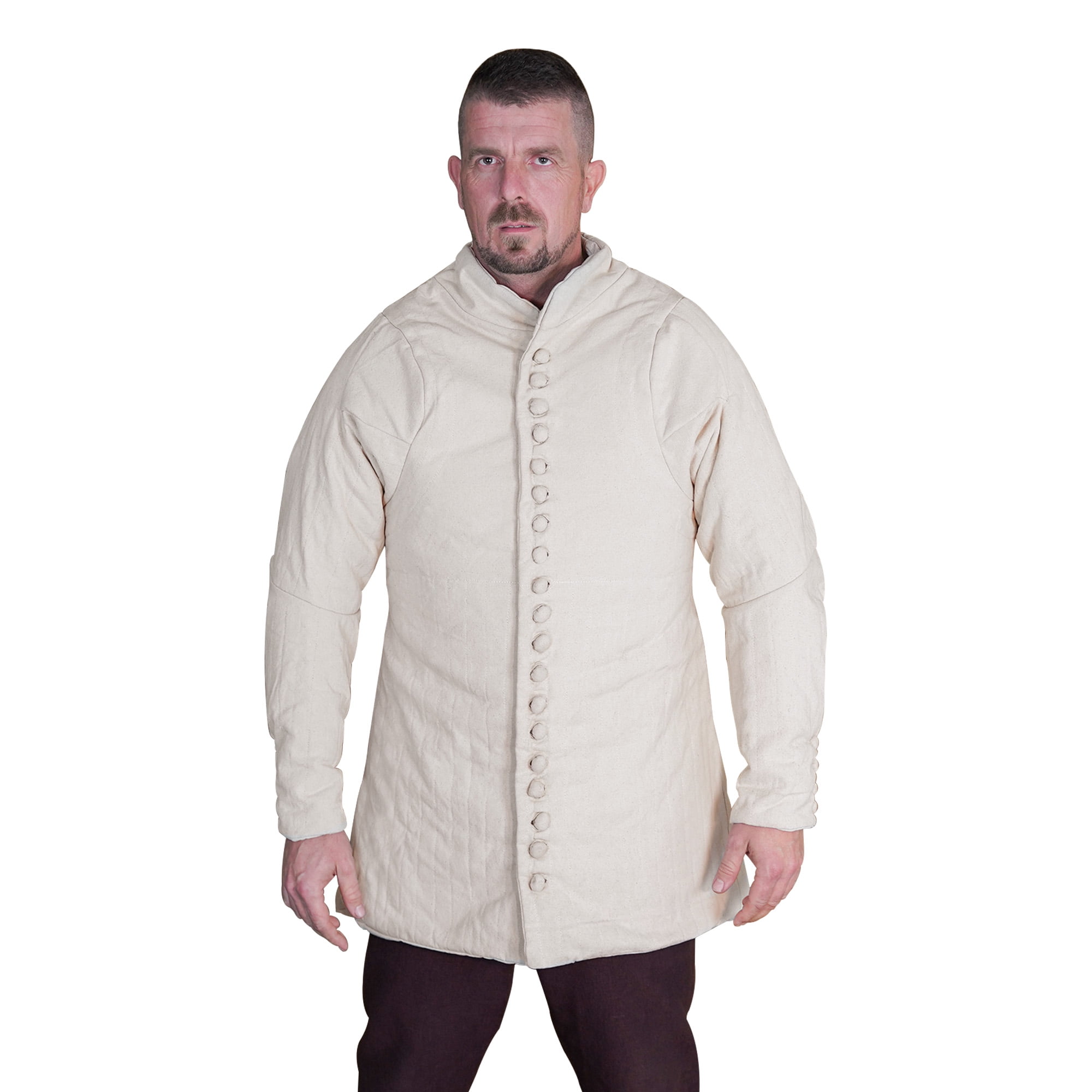 Medieval 14th Century Padded Gambeson (Type 6) with Buttoned Front ...