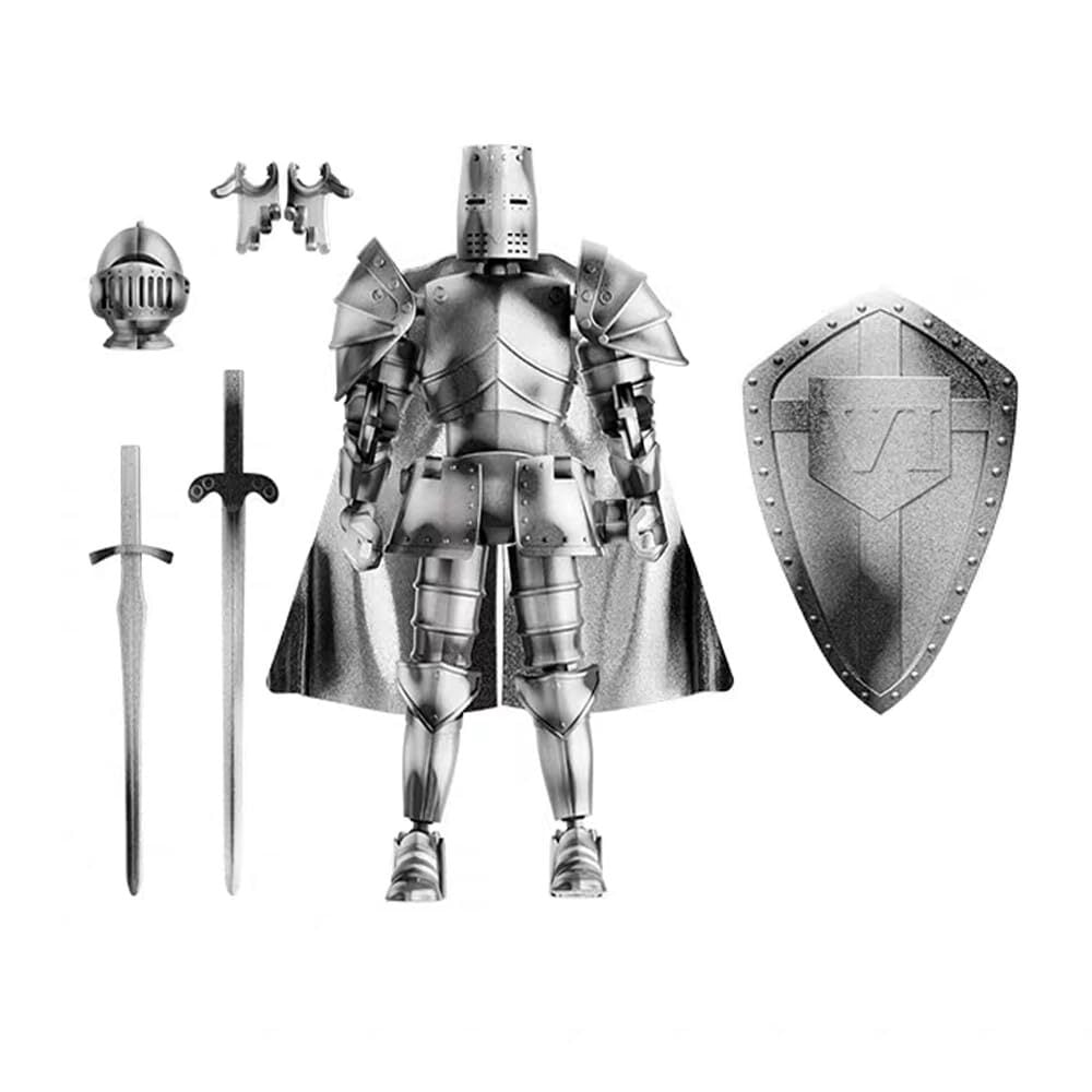 Medieval Action Figures, Knight Armor Action Figure, Multi-Jointed ...