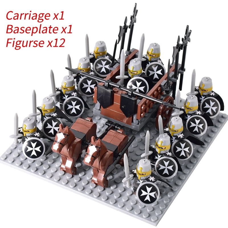 Medieval Age Castle Knights Spartan Warriors Crusader Roman Legion ...