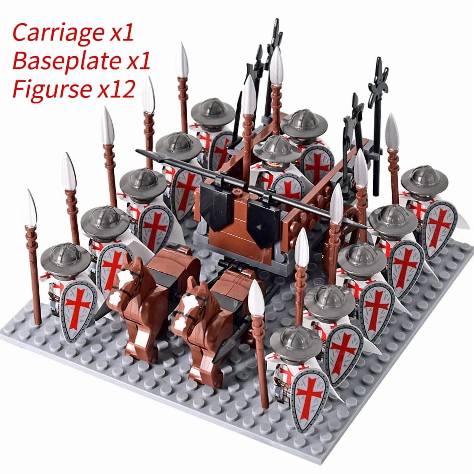 Medieval Age Castle Knights Spartan Warriors Crusader Roman Legion