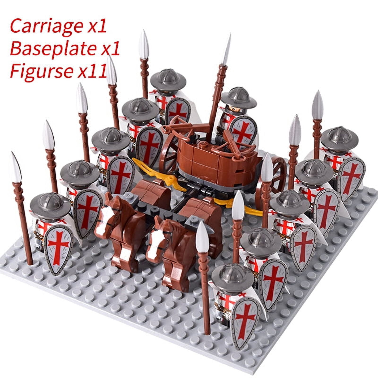 Medieval Age Castle Knights Spartan Warriors Crusader Roman Legion ...