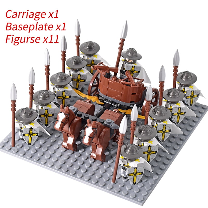 Medieval Age Castle Knights Spartan Warriors Crusader Roman Legion ...