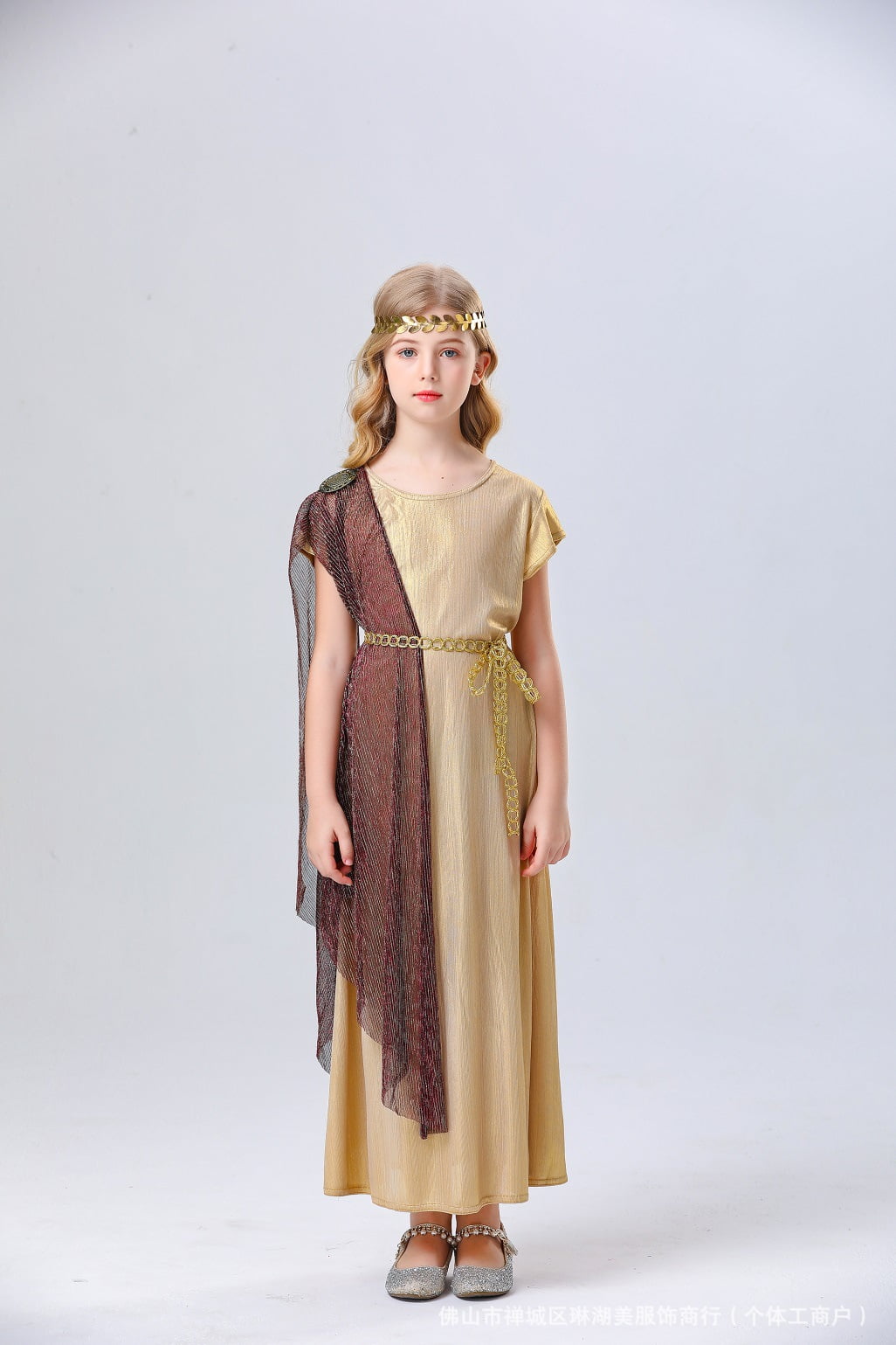 Medieval Ancient Greek Goddess cos Adult Children Halloween Play ...