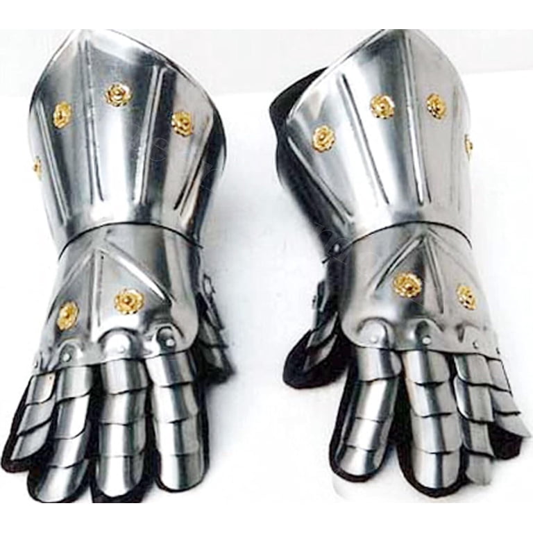 Medieval Gauntlets Armor Metal Gloves Plate Gauntlets Fully Functional