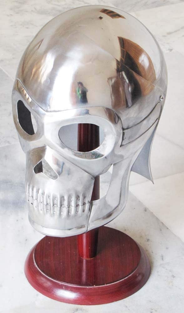 Medieval Armor Skeleton Helmet Skull Helm Roman Greek Knight Spartan ...