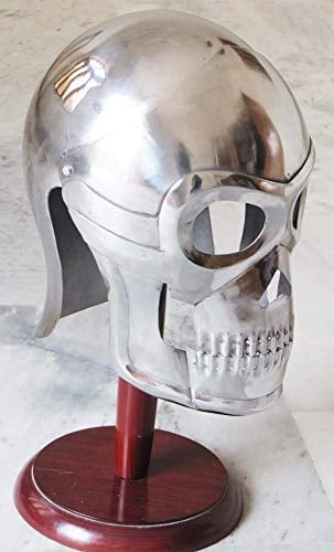 Medieval Armor Skeleton Helmet Skull Helm Roman Greek Knight Spartan ...