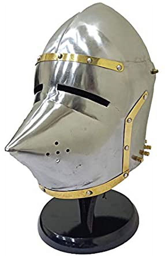 Medieval Armour Pig Faced Style Helmet - Bassinet Hounskull Armory ...