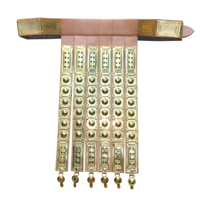 Medieval Armour Roman Greek Centurion Leather Belt With Brass Accents ...