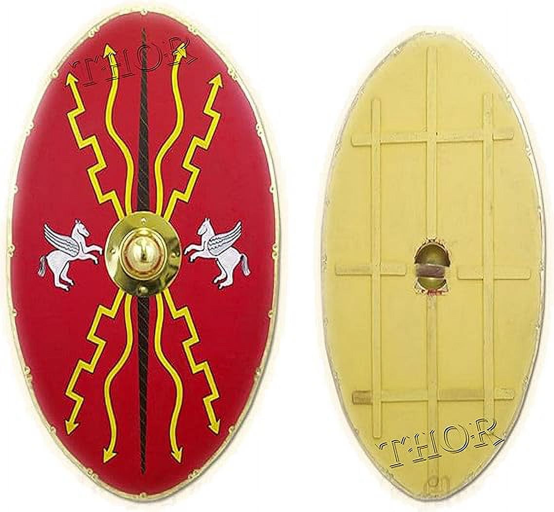 Medieval Armour Roman Wooden Shield Fully Functional Designer Shield ...