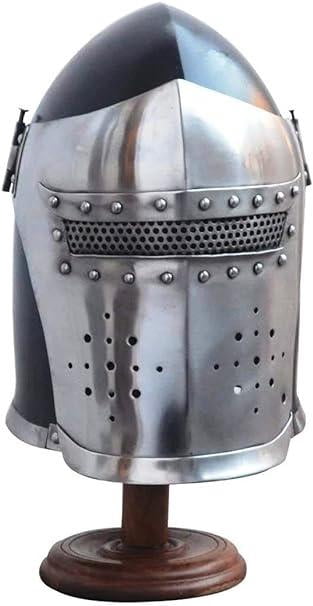 Medieval Barbuta Helmet Armour Roman Knight Helmets with Inner Liner ...