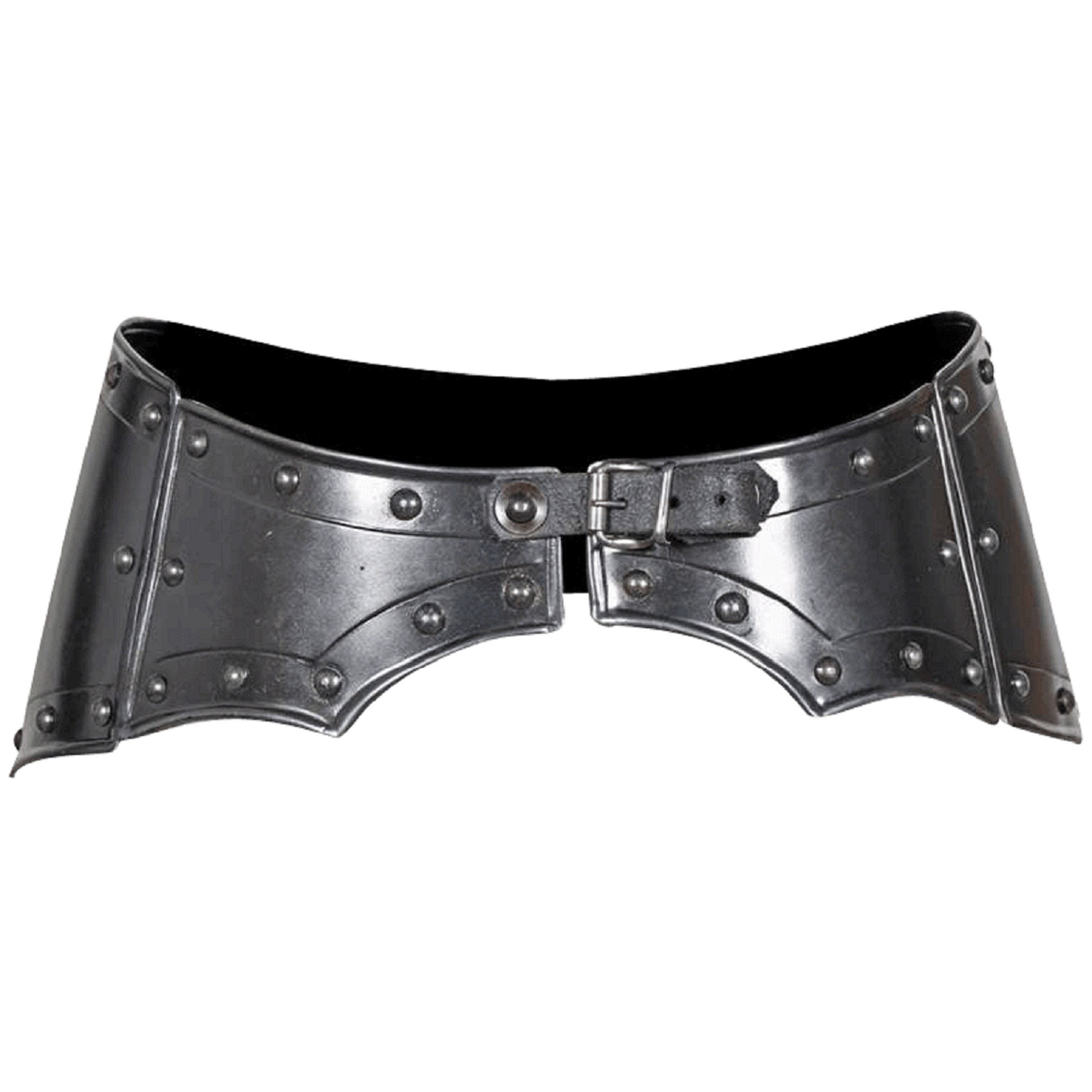 Medieval Blackened Steel Mina Belt Viking Shield Tasset Larp Sca ...
